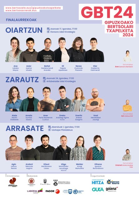 Finalaurrekoak, zuzenean — Gipuzkoako Bertsolari Txapelketa 2024